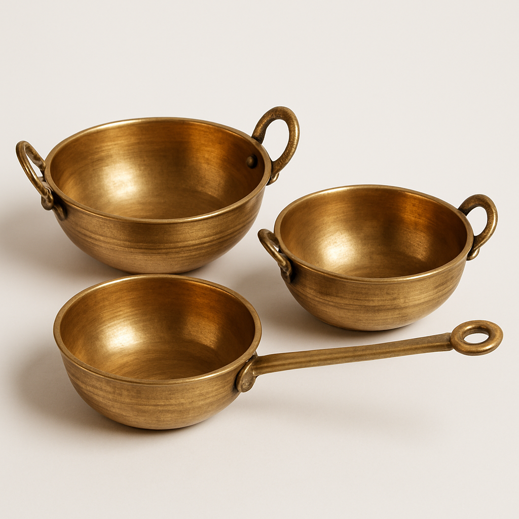Rediscovering the Magic: Brass & Bronze Utensils vs. Other Cookware Ma ...